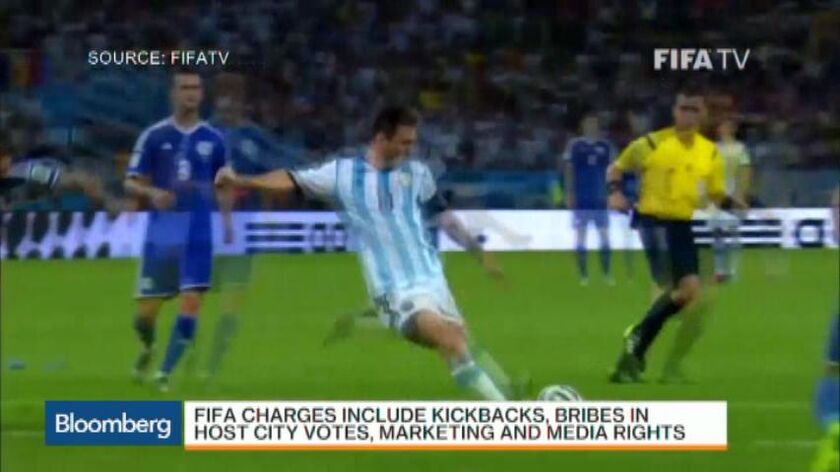 U.S. Alleges ‘Rampant’ Corruption in Sweeping FIFA Probe - Bloomberg