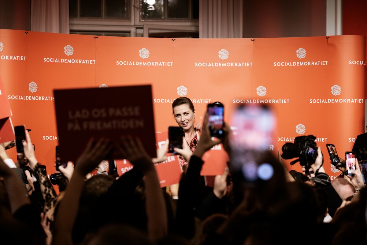 Danish PM Mette Frederiksen Stages Comeback in Tight General Election ...