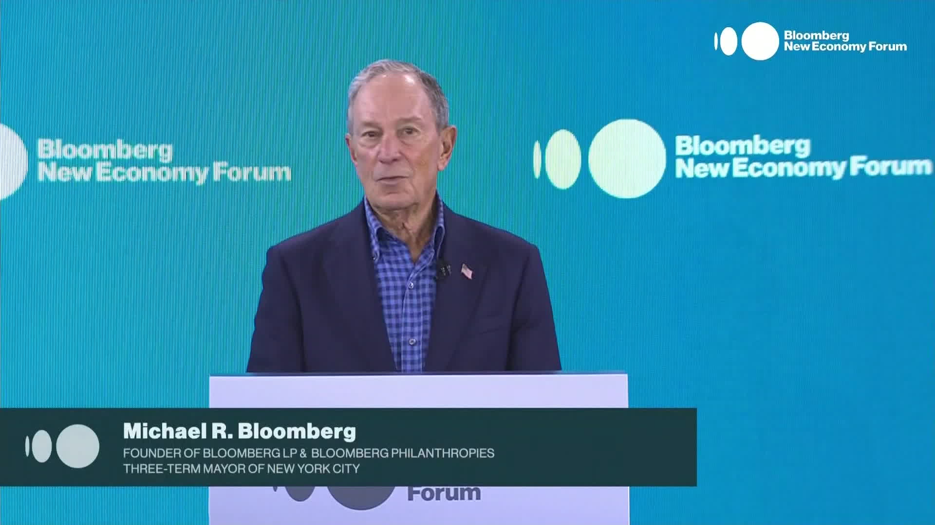 Watch Bloomberg New Economy Forum Day 3 Opening Remarks - Bloomberg