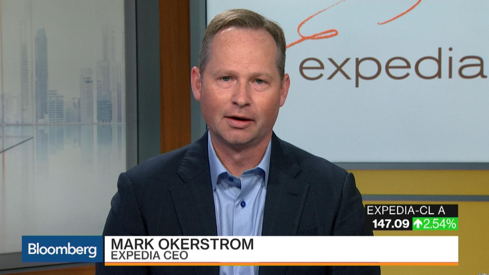 Watch Expedia's New CEO on the Departure of Khosrowshahi - Bloomberg