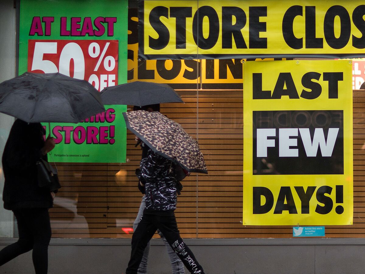 U.K. Retail Crisis Deepens as Stores Report Plunging Sales - Bloomberg