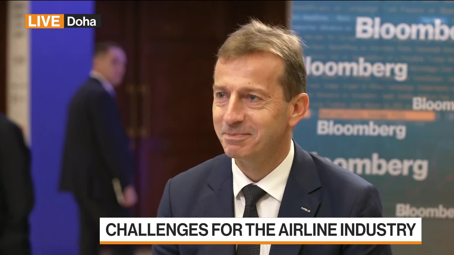 Watch Airbus CEO on Demand, Competition, Narrowbody Jets - Bloomberg
