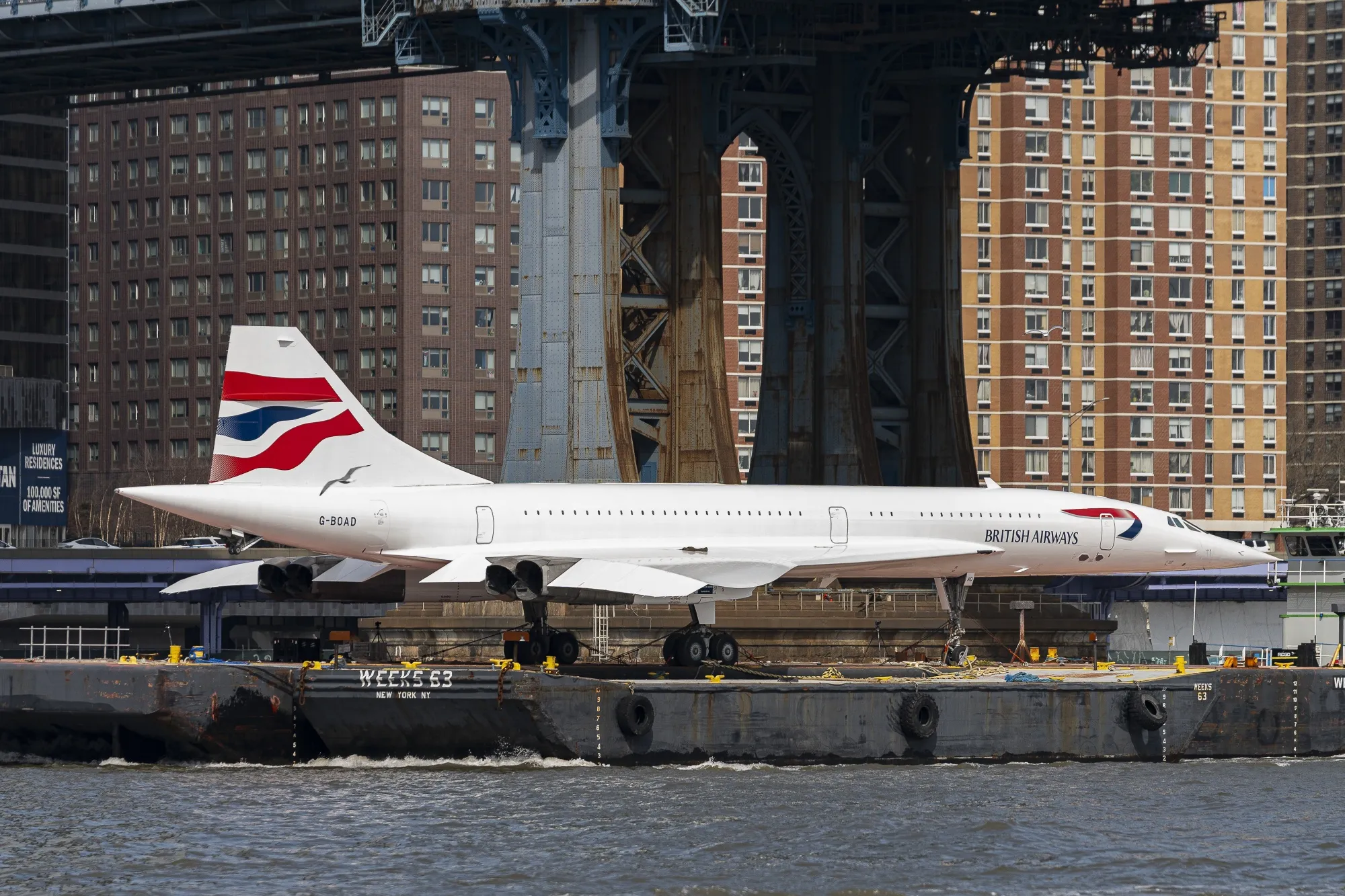 Concorde Supersonic Jet to Return to New York's Intrepid Museum - Bloomberg