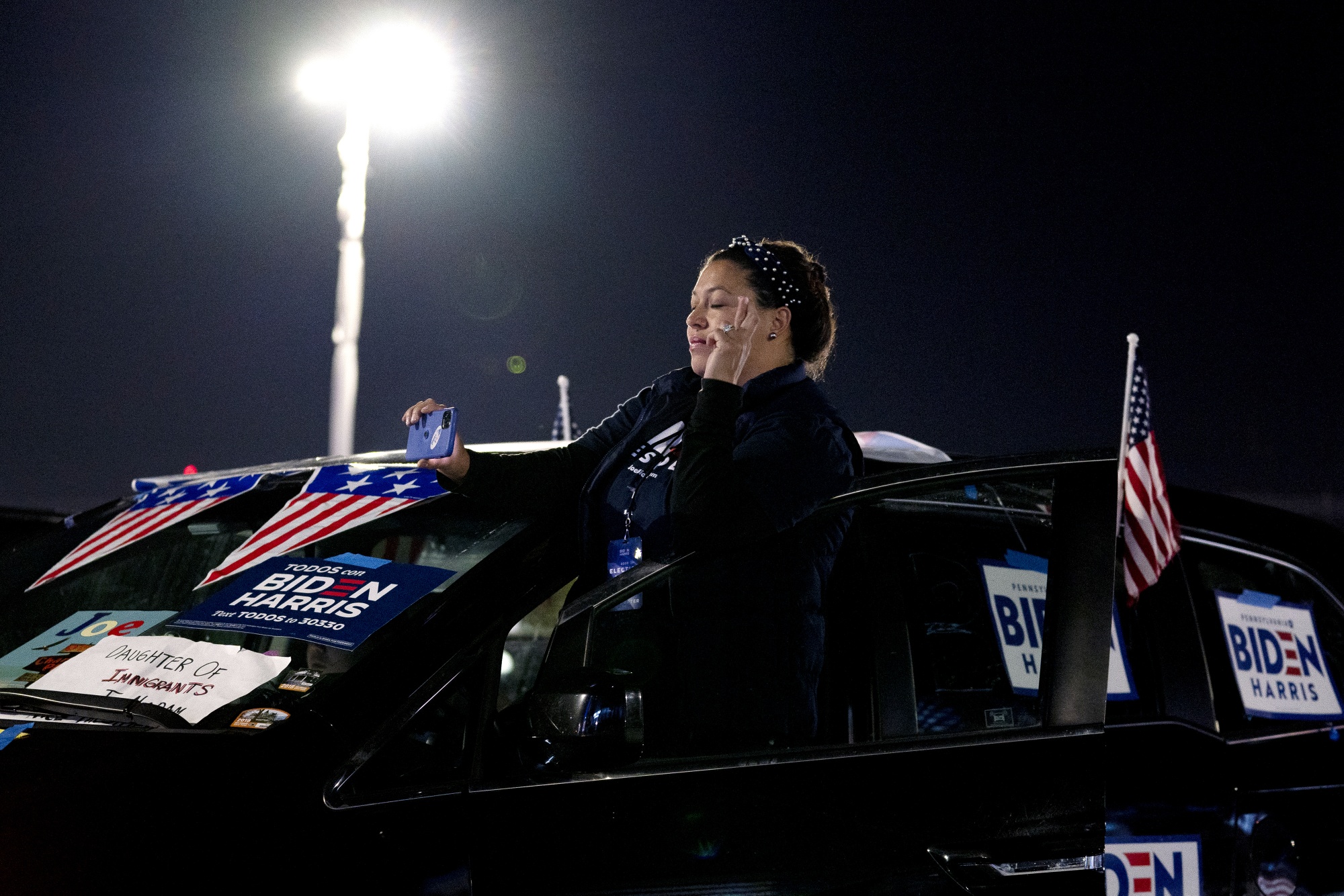 2020 Election: Photos and Scenes From America's Historic Day