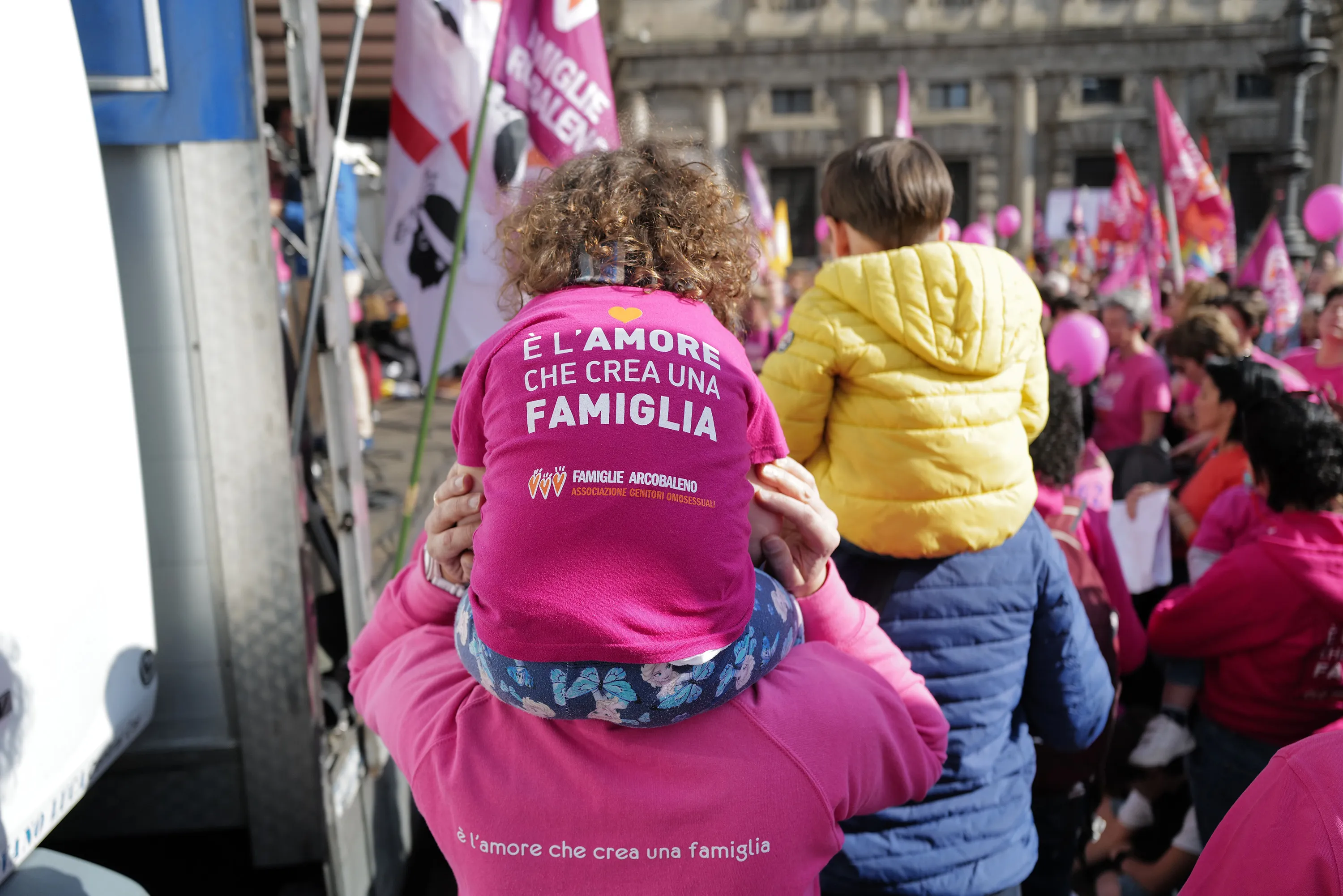 Italy’s Same-Sex Parents on Front Line of Social Rights Battle - Bloomberg