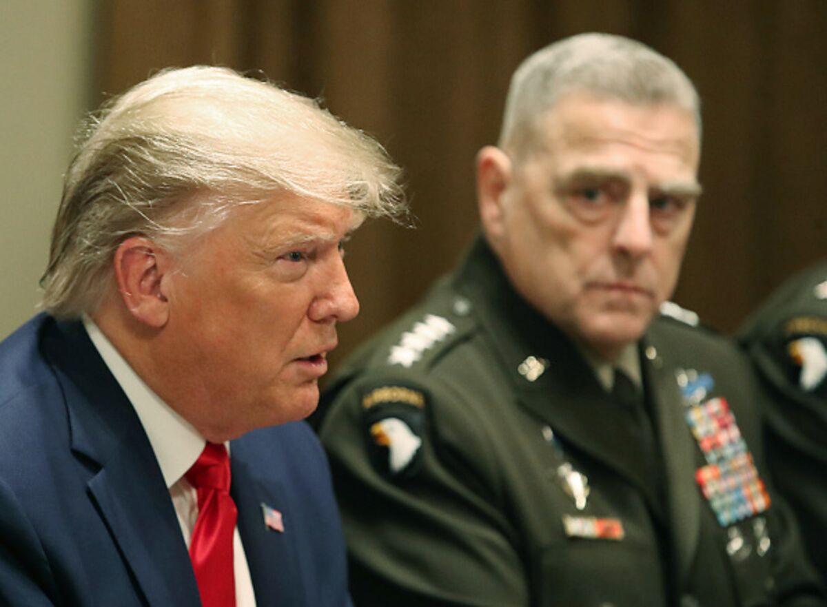 No, General Milley, President Trump Wasn’t Losing It - Bloomberg