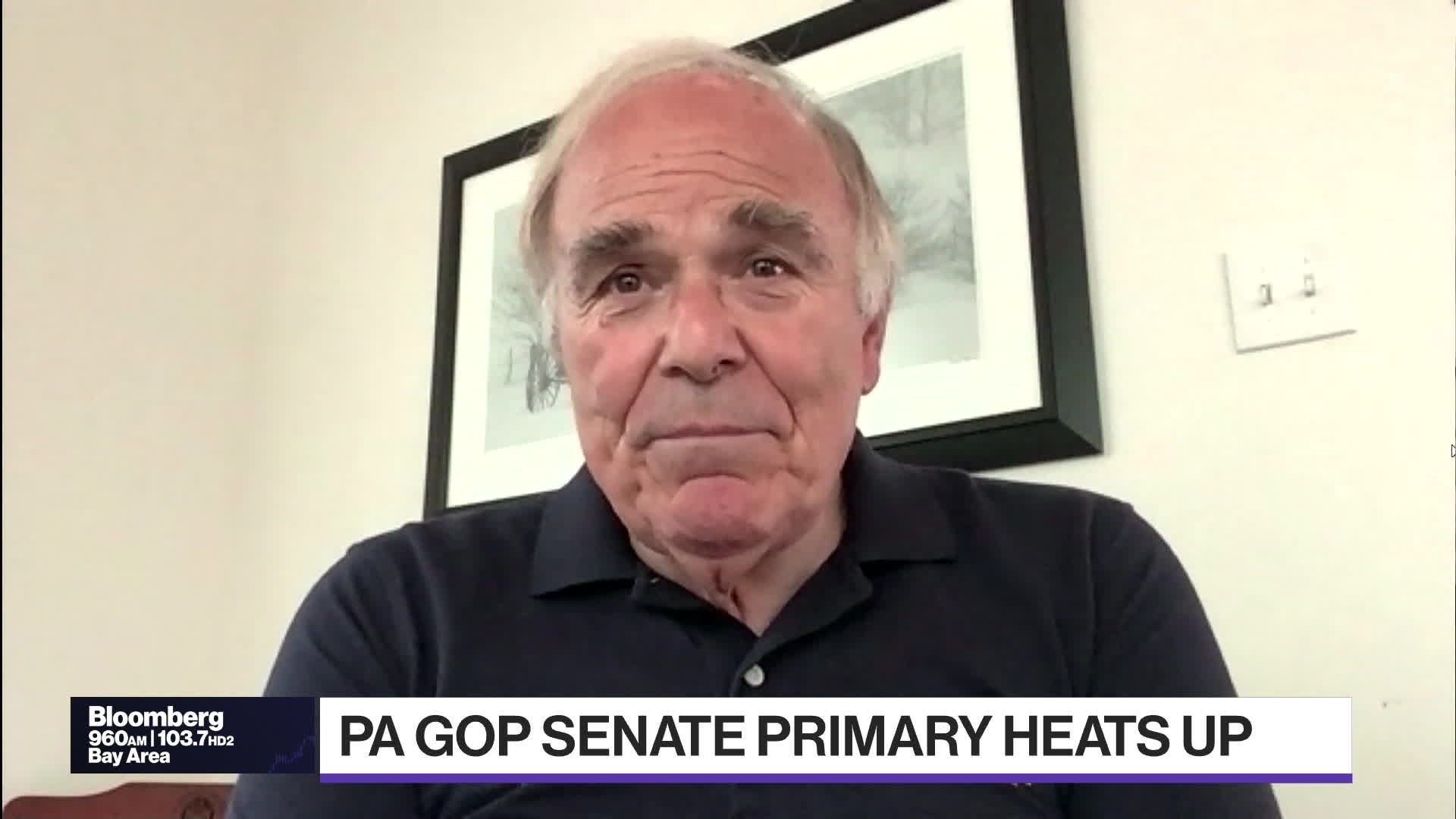Watch Former PA Gov. Ed Rendell on PA GOP Senate Primary Race - Bloomberg