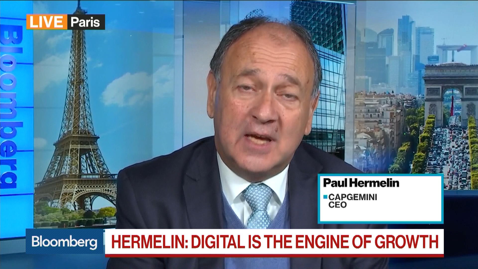 Watch Capgemini 'Is Becoming a Growth Story,' CEO Says - Bloomberg