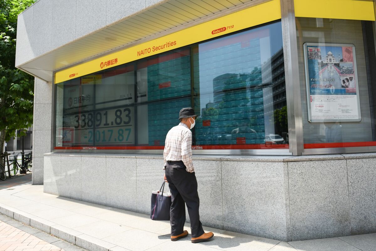 Japanese Shares Hold Gain on Fed Hopes as Kishida to Step Down - Bloomberg