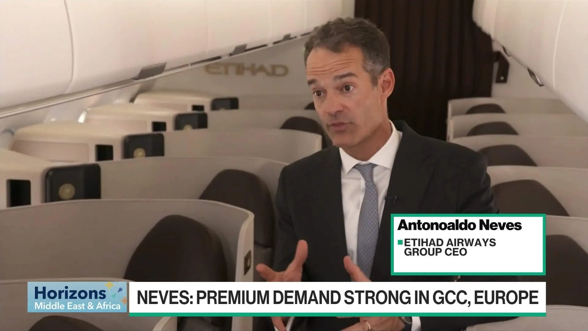 Watch Etihad Airways CEO on Premium Market Demand & Plane Deliveries ...