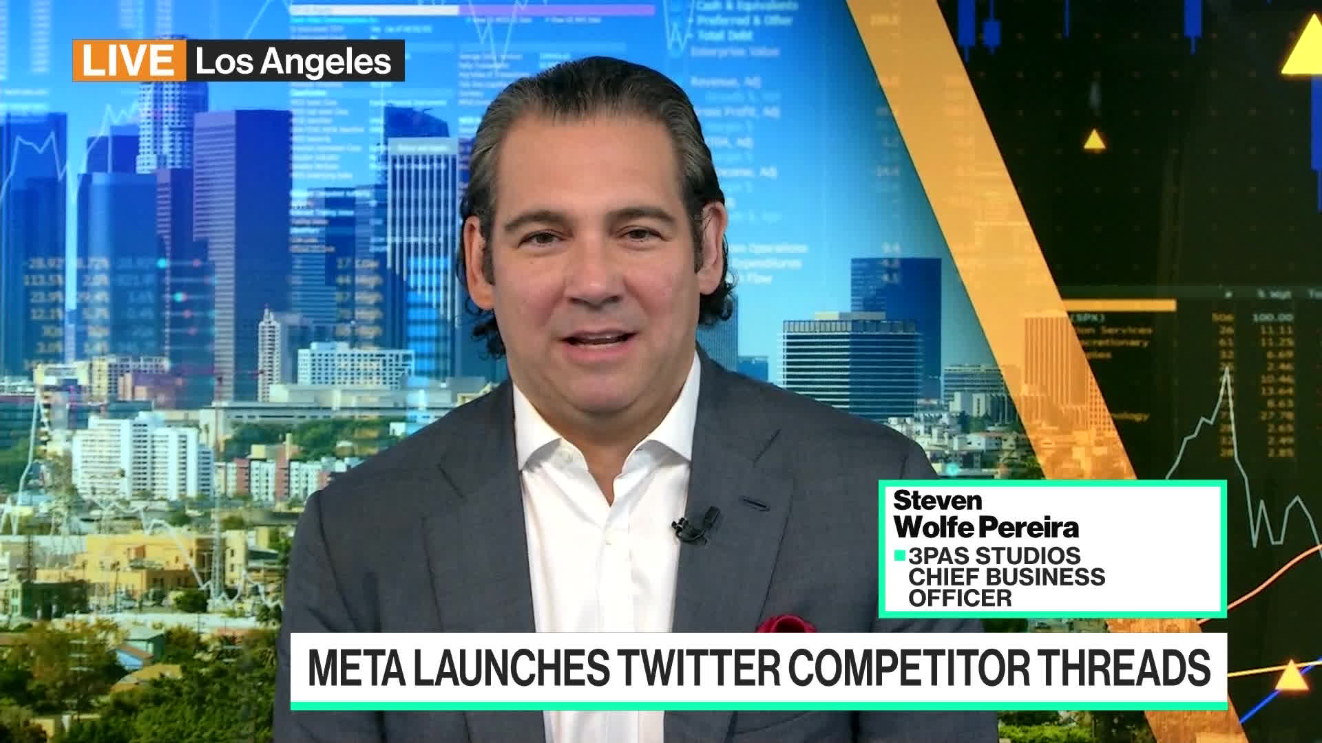 Watch 3Pas Studios CBO on Role of Celebrities in Meta’s Threads - Bloomberg
