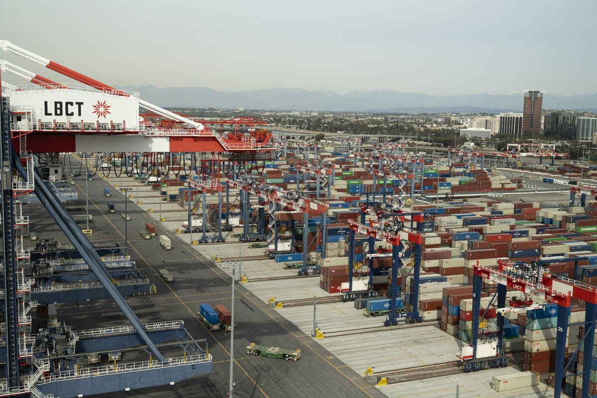Supply Chain Latest: US West Coast Port Activity - Bloomberg