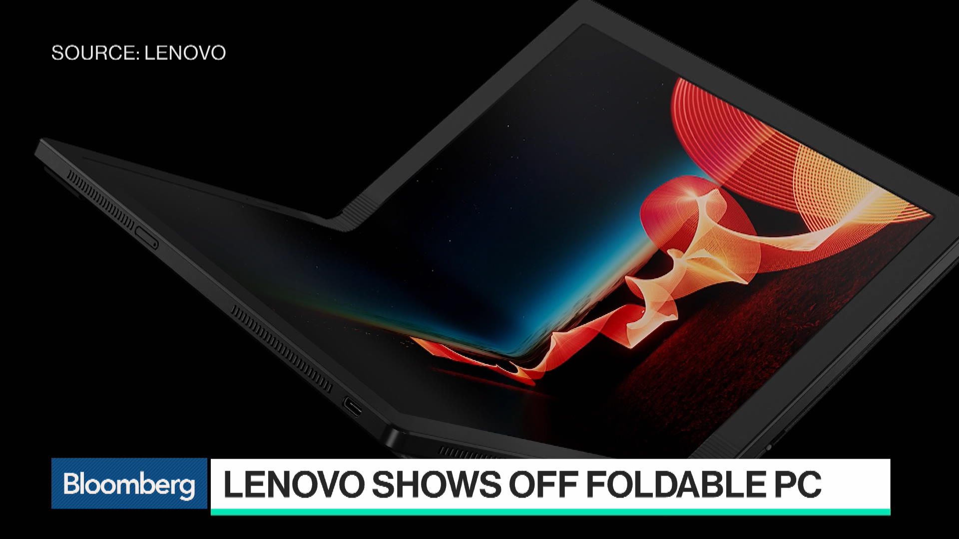 Watch Lenovo Bets on Its $2500 Foldable PC - Bloomberg