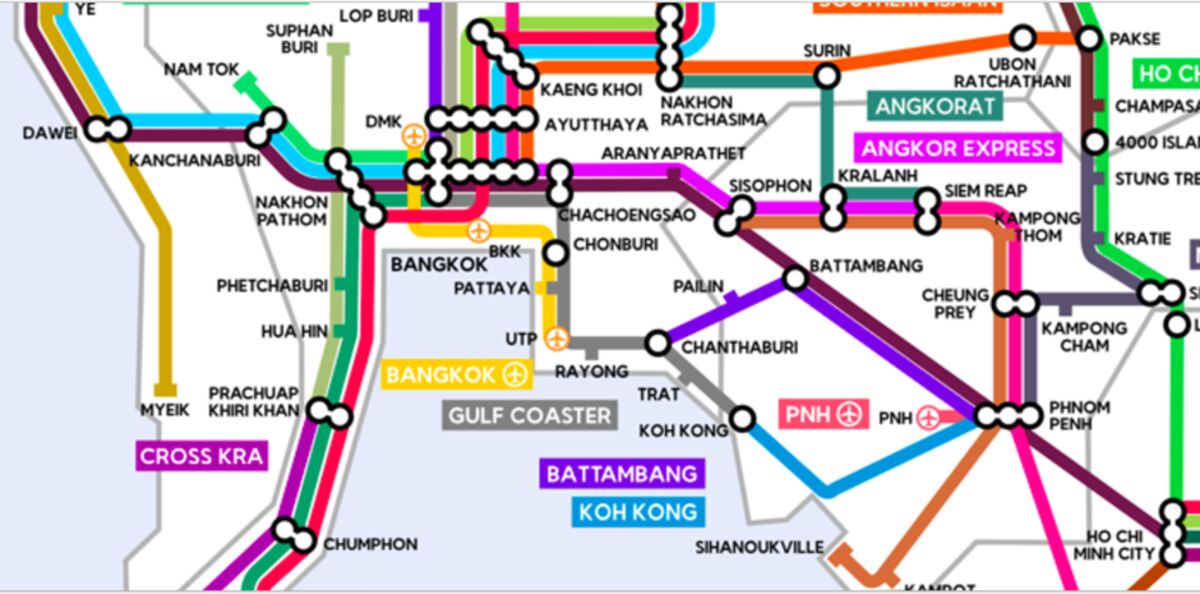 The Trains of Southeast Asia, Mapped - Bloomberg