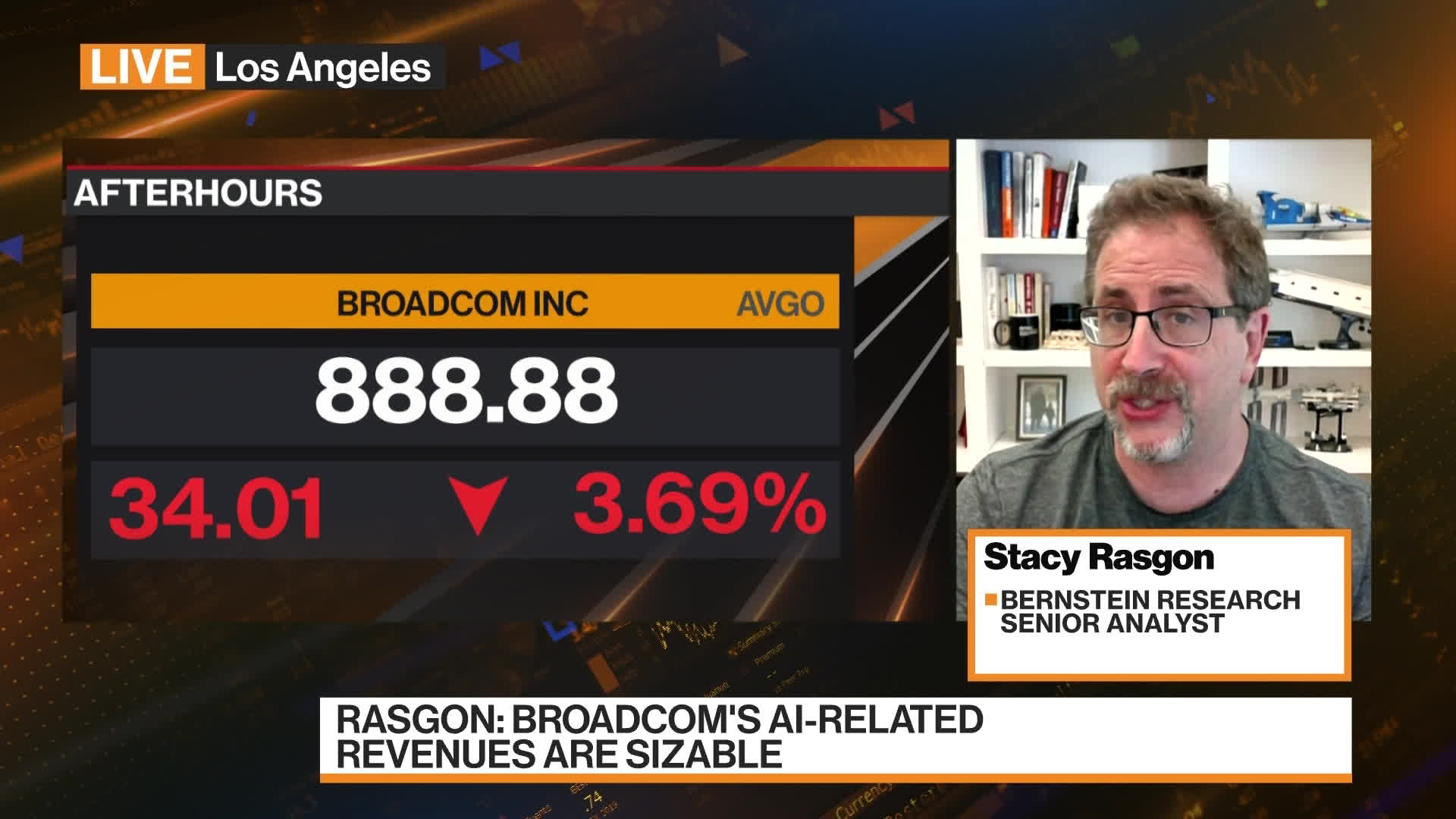 Watch Bernstein's Rasgon Likes Long Term Story for Broadcom - Bloomberg