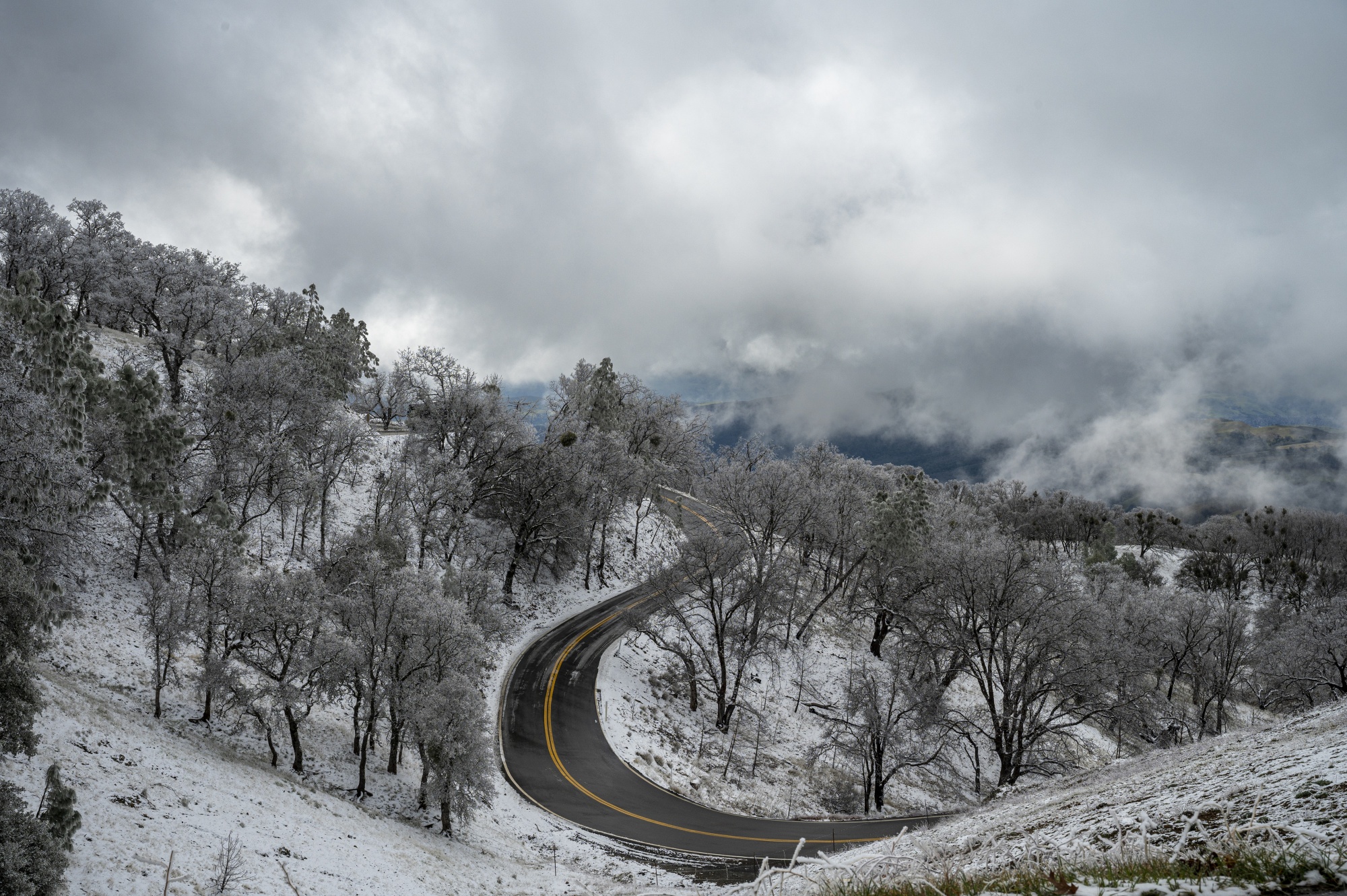 California Faces Rare Blizzard in Latest Run of Extreme Weather - Bloomberg