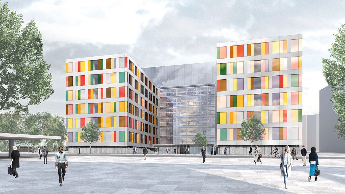A Sustainable Office Building for Berlin Lawmakers - Bloomberg