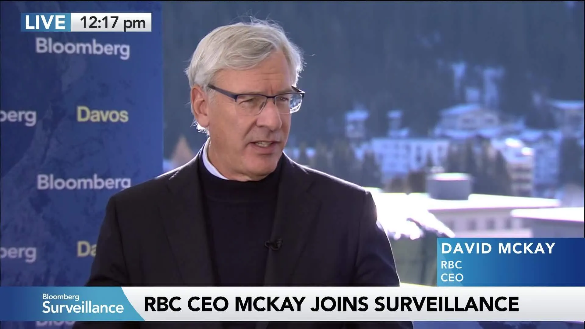 Watch Davos: RBC (RY CN) CEO David McKay on US Relations, Global Trade ...