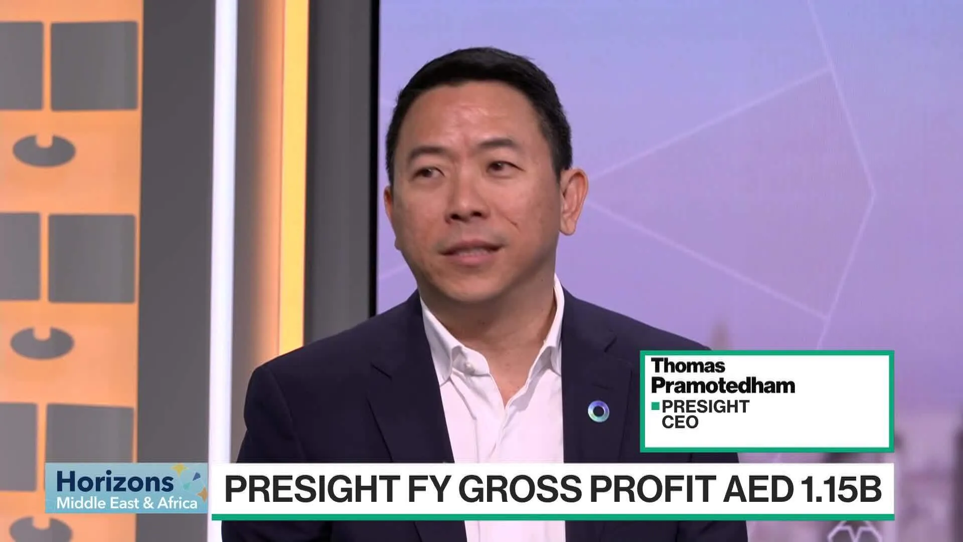 Watch Presight CEO: Energy Contributes 30% of Revenue - Bloomberg