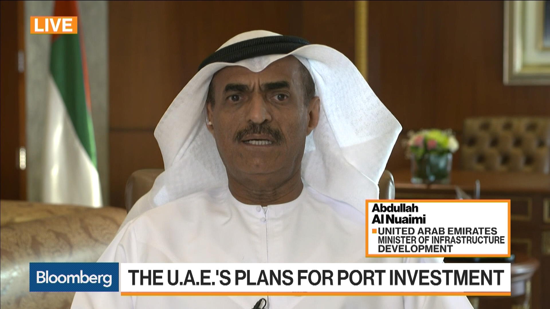 Watch U.A.E.'s Al Nuaimi on Qatar, Infrastructure - Bloomberg
