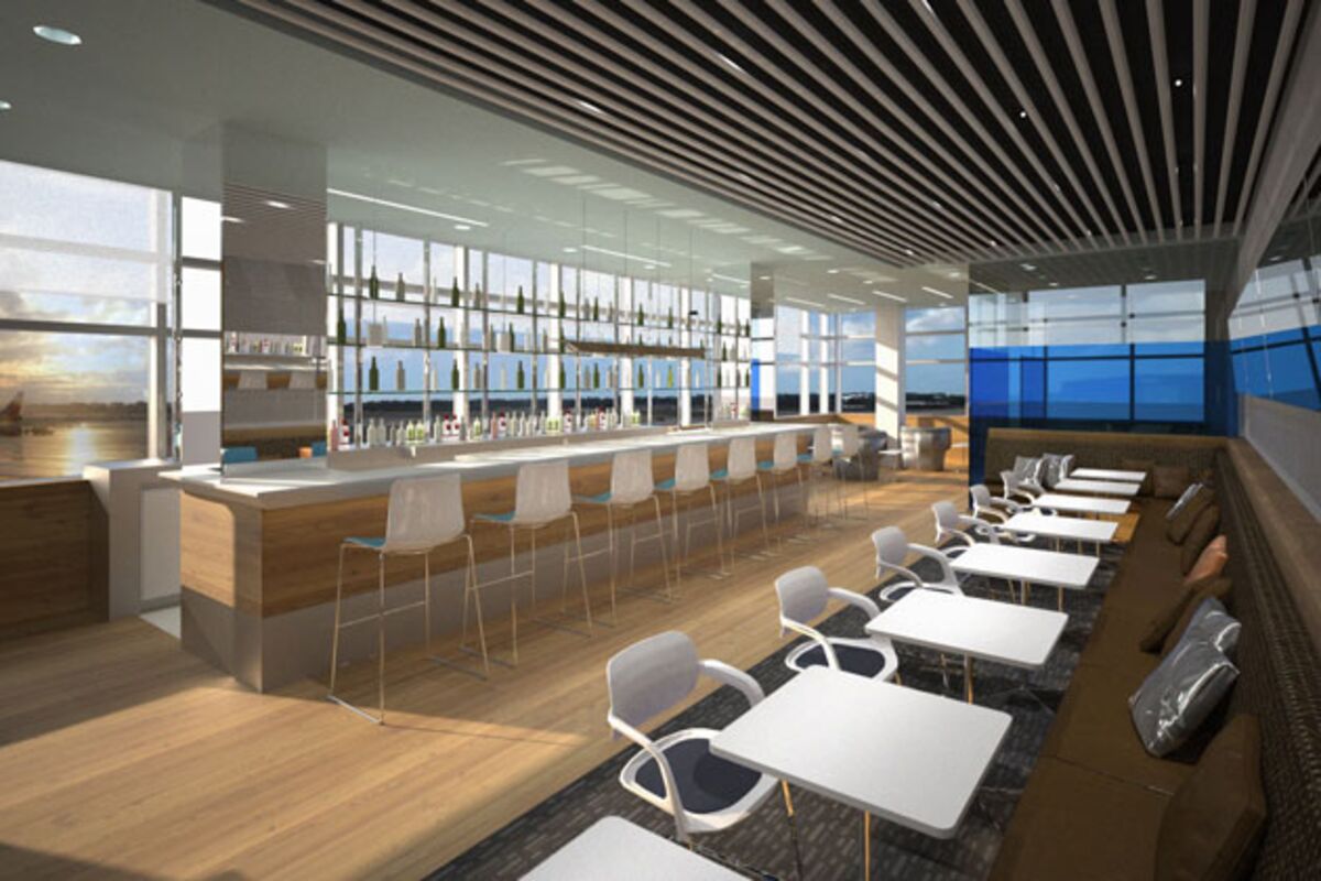 An Airport Lounge for the Masses - Bloomberg