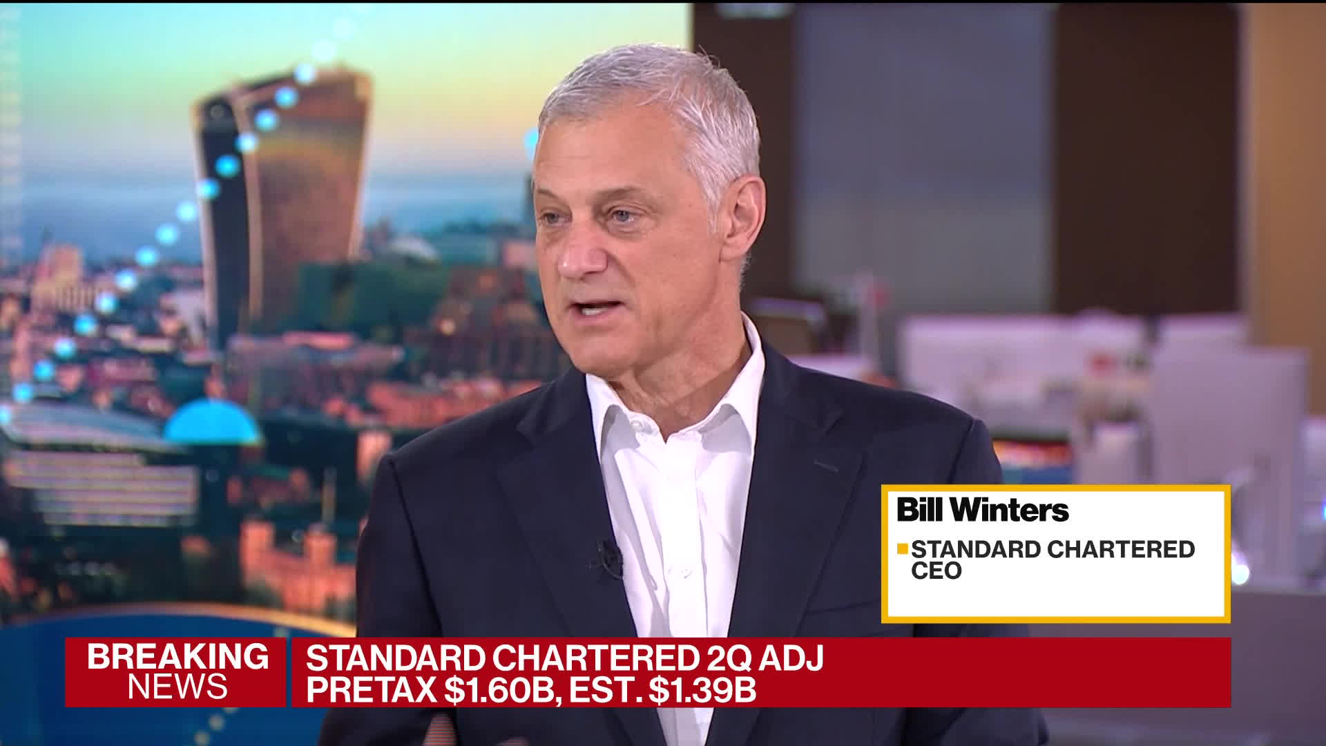 Watch Standard Chartered CEO Winters: Things Are Going Quite Well ...