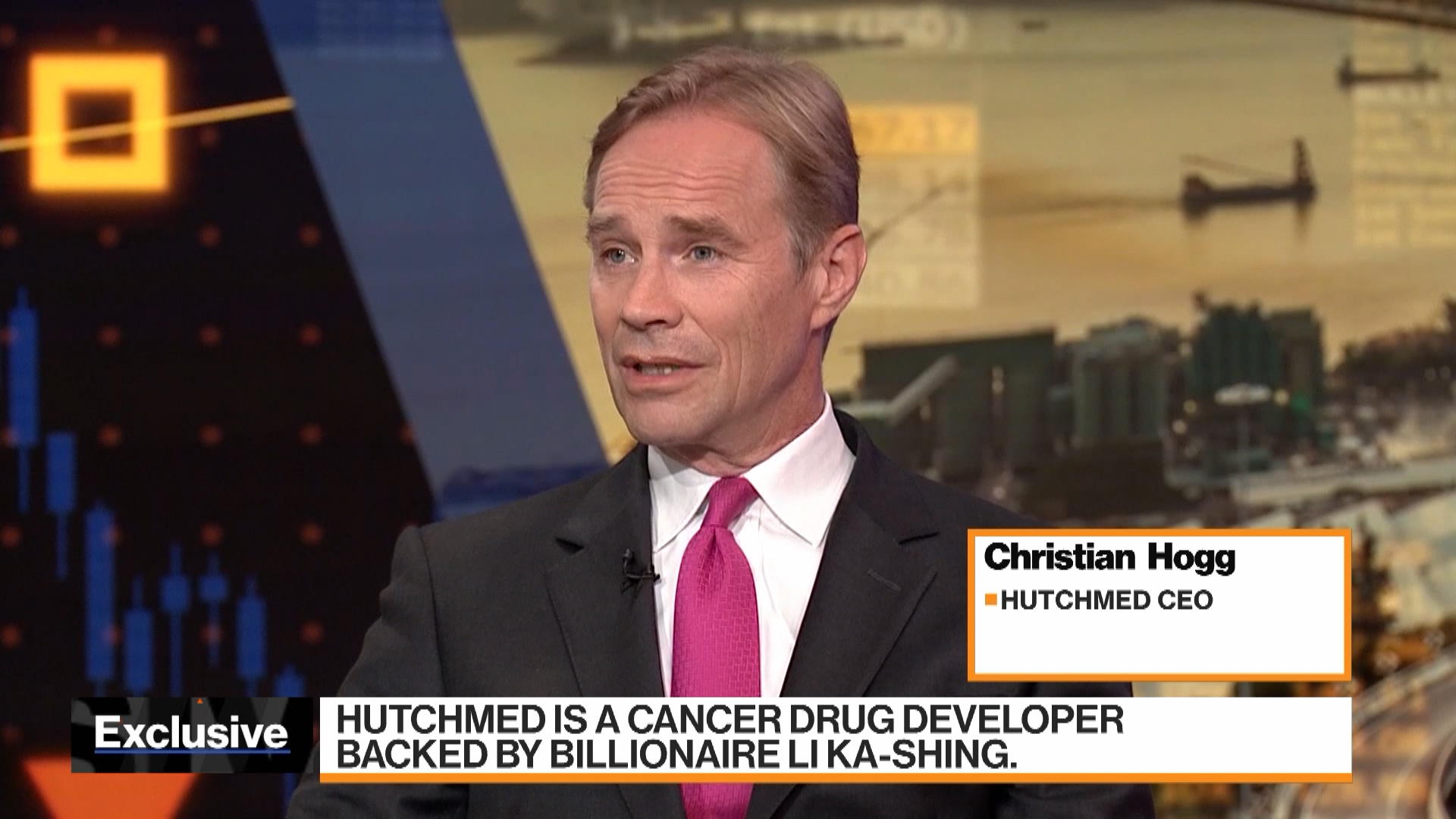 Watch Hutchmed CEO on China's Biotech Sector Outlook - Bloomberg