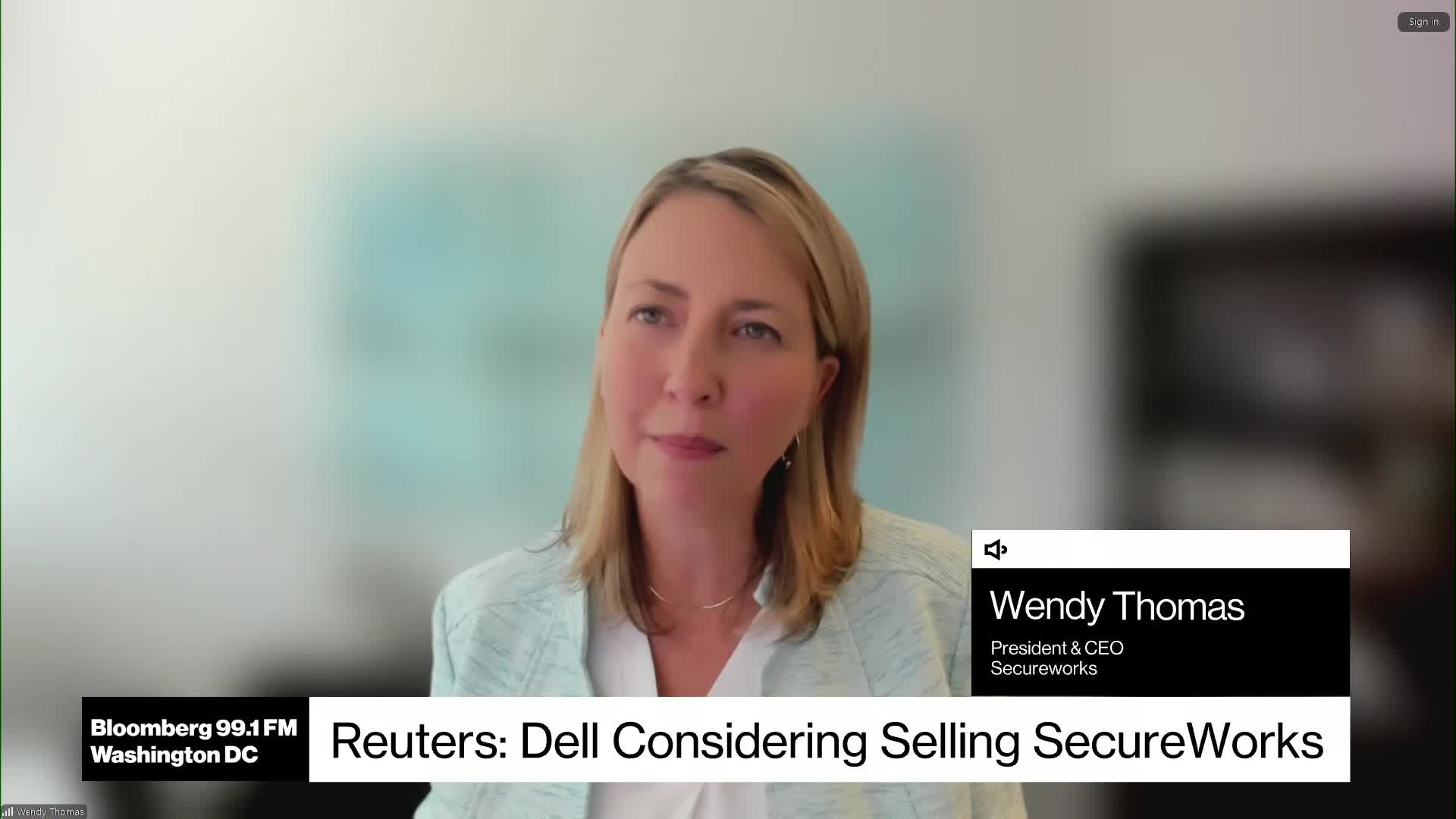 Watch Secureworks CEO Discusses Earnings, Protecting US Elections ...