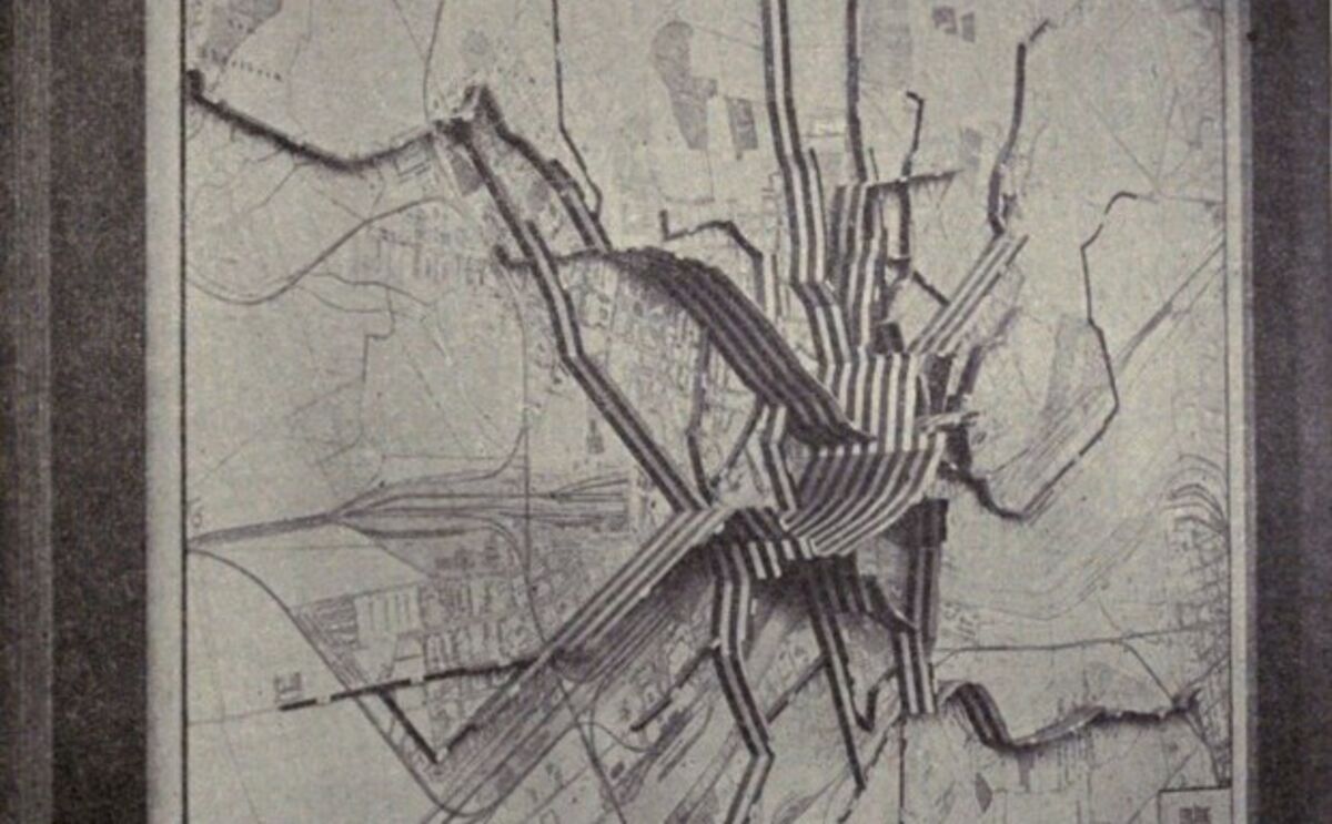 Is This the Oldest-Ever 3D Map of Transit Ridership? - Bloomberg