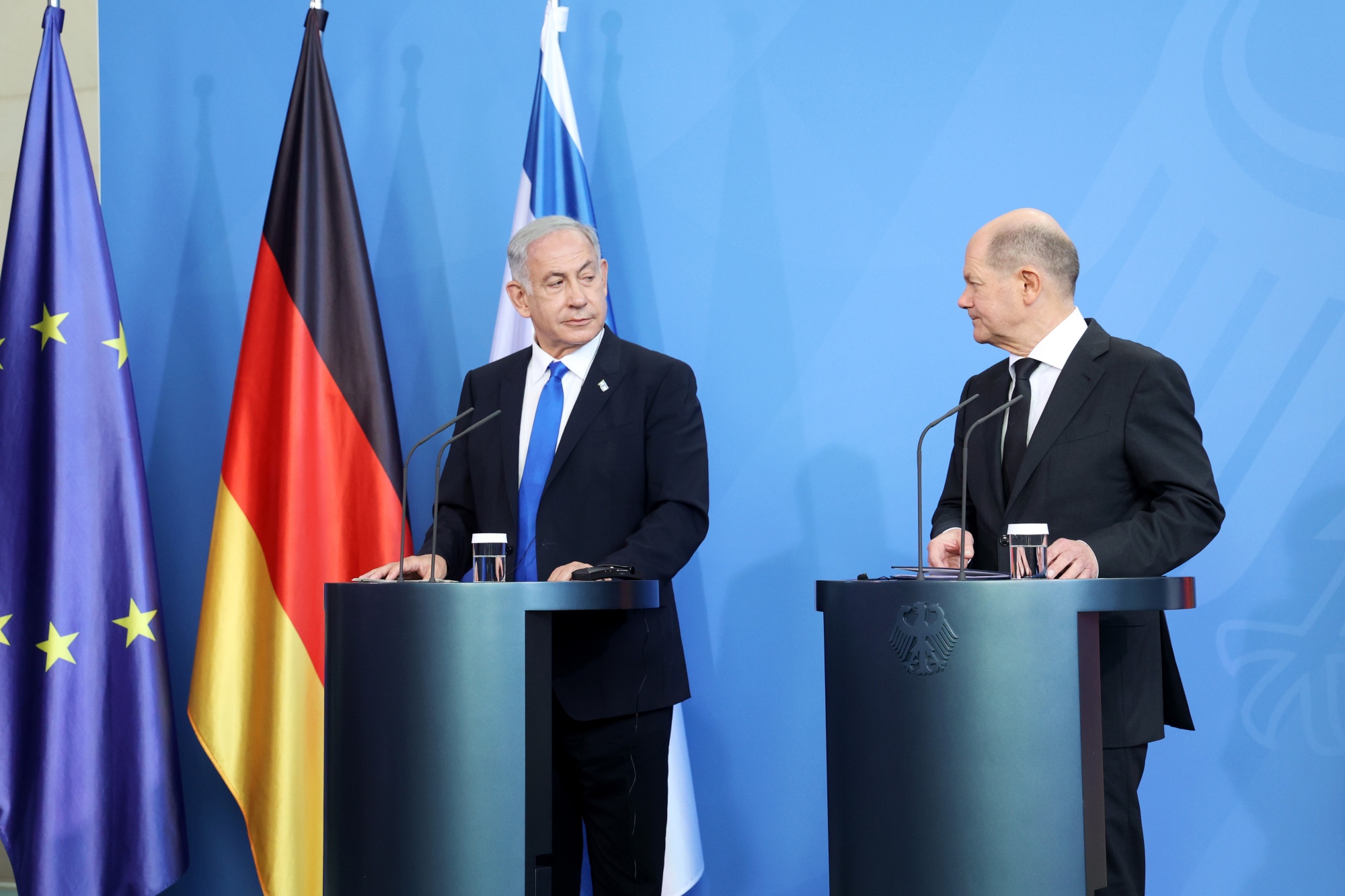 Germany’s Olaf Scholz Expresses Concern Over Israel Courts Plan - Bloomberg
