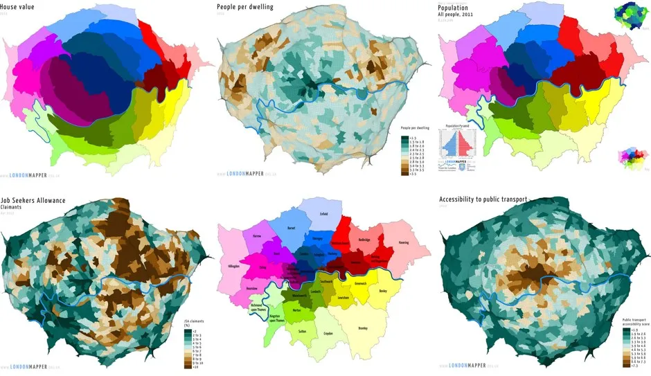 Browsing an Incredible New 'Social Atlas of London' - Bloomberg