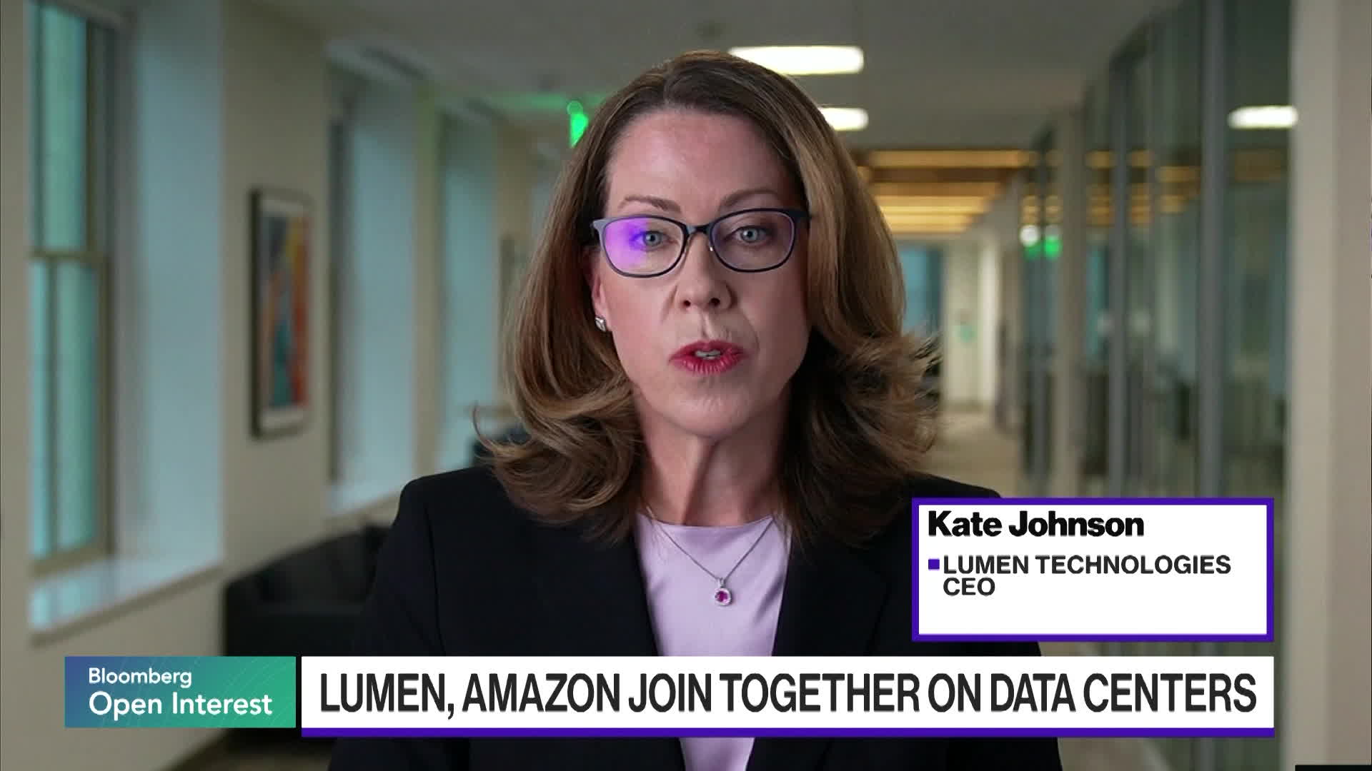 Watch Lumen CEO on Linking Amazon Data Centers, AI Economy - Bloomberg