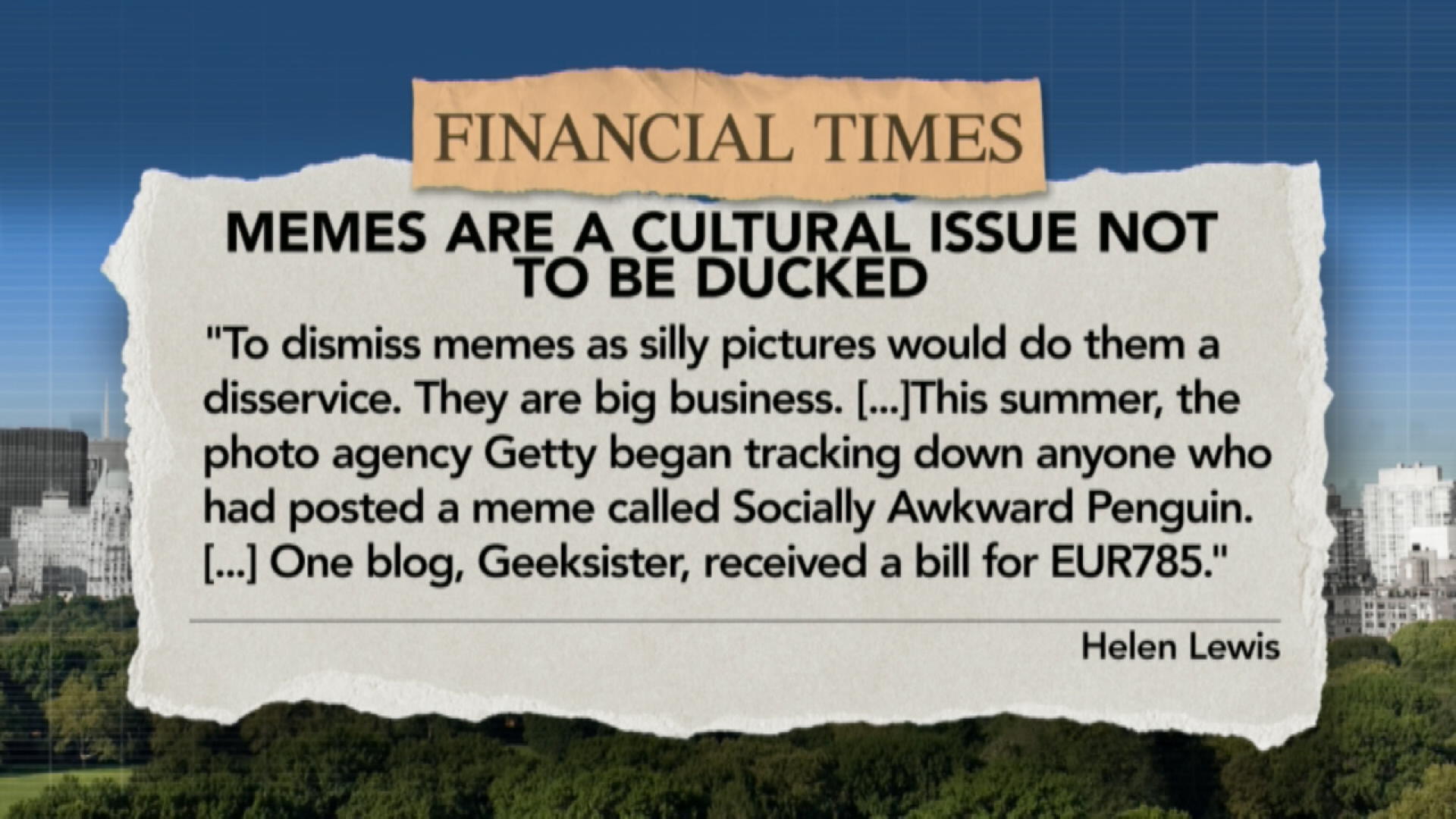 Watch The Cultural Significance of Internet Memes - Bloomberg