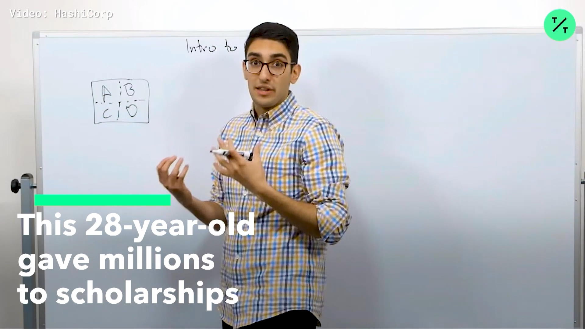 Watch HashiCorp Founder Endows 30 Scholarships - Bloomberg