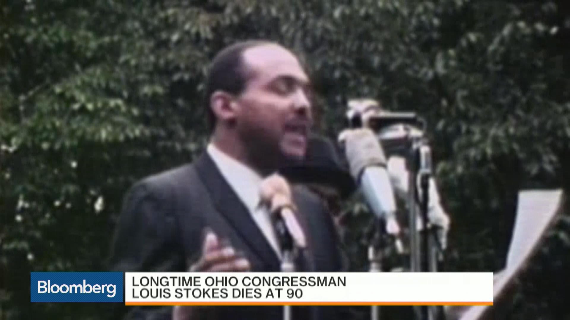 Watch Longtime Ohio Congressman Louis Stokes Dies at 90 - Bloomberg