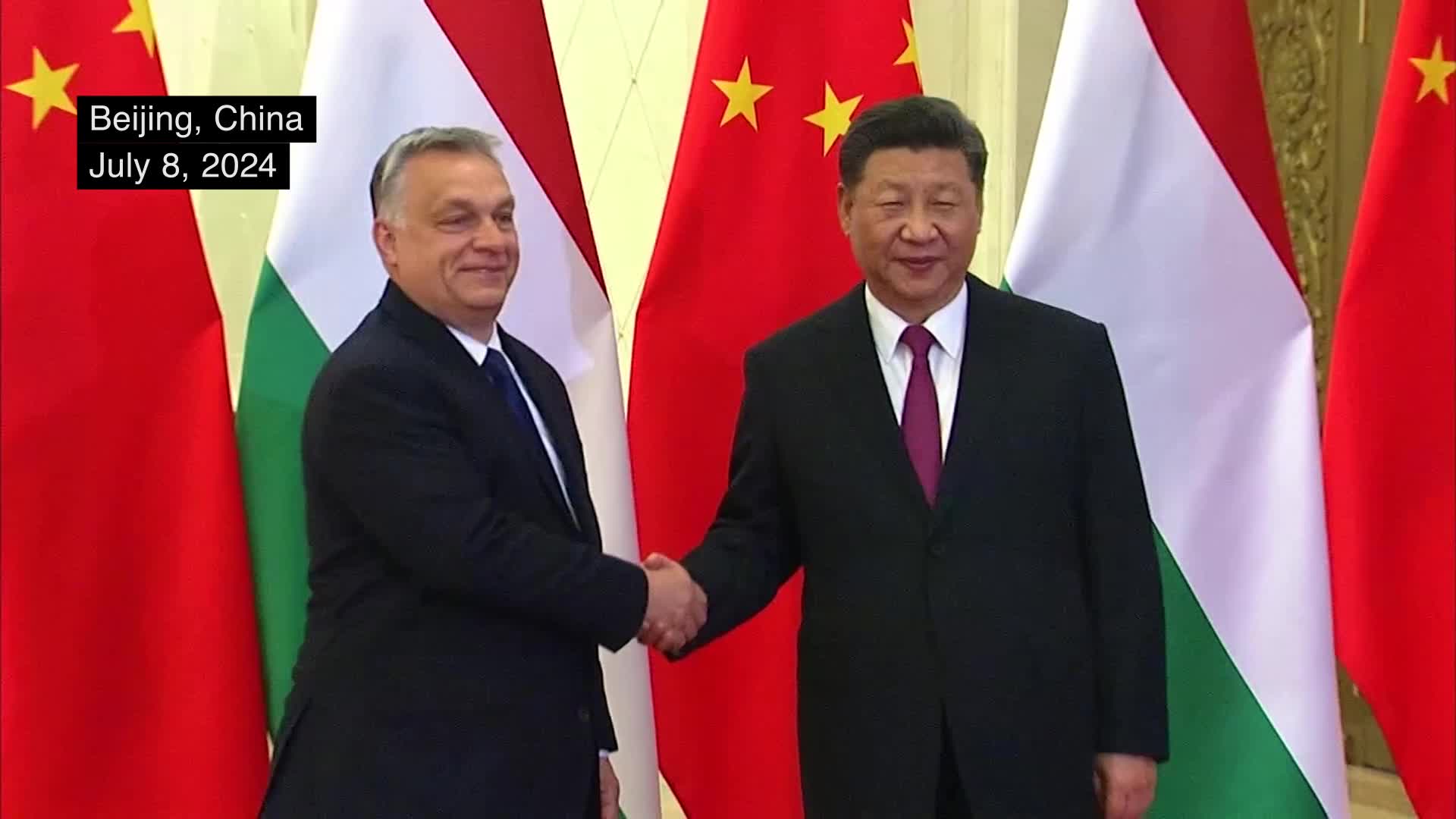 Watch Hungary’s Orban Visits China, Meets Xi - Bloomberg