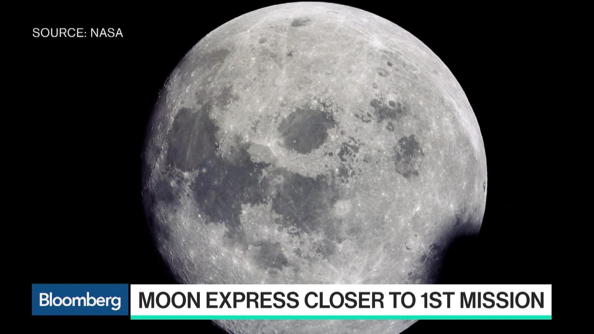 Watch Moon Express Aims for Lunar Outposts - Bloomberg