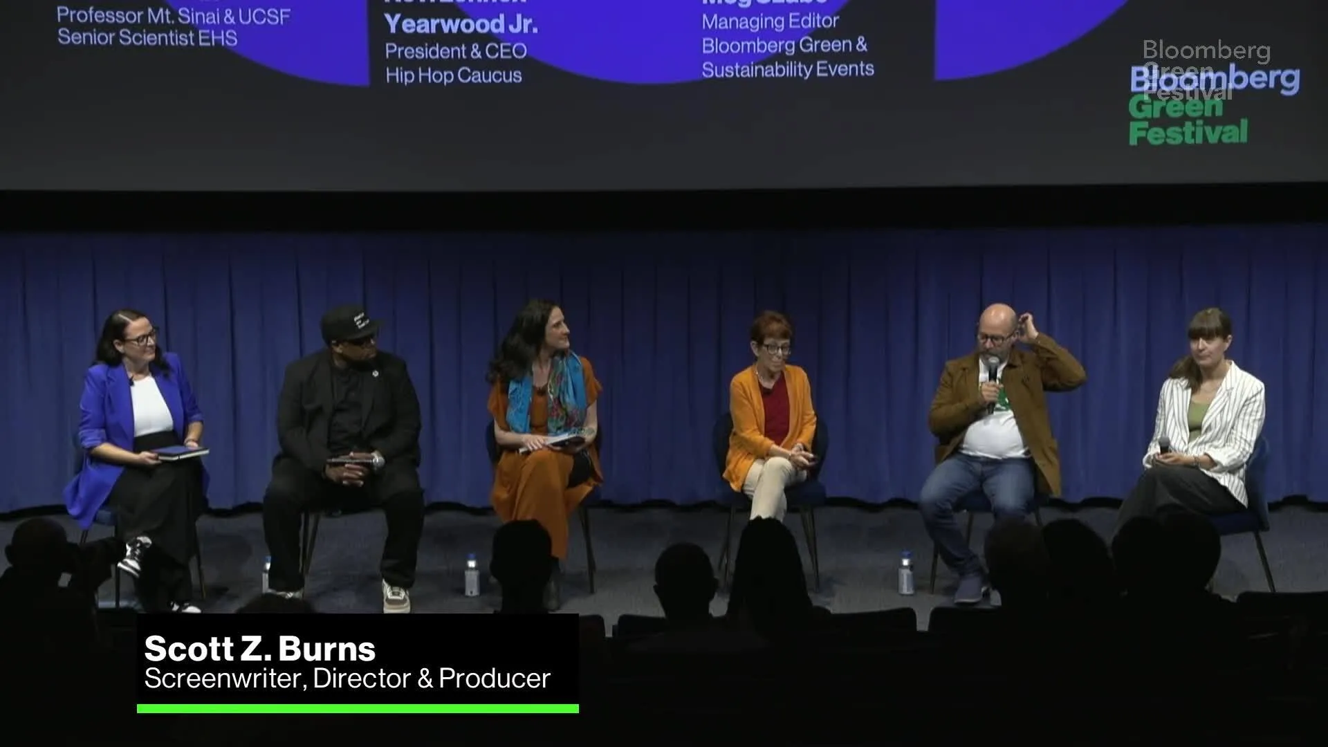 Watch Hollywood Leaders Talk Climate Change on Screen - Bloomberg