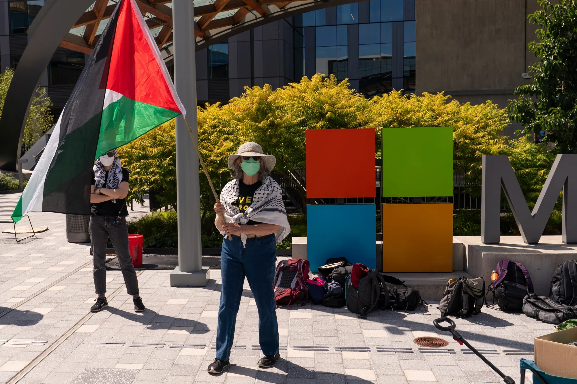 Microsoft Now at the Center of Big Tech’s Worker Protests - Bloomberg