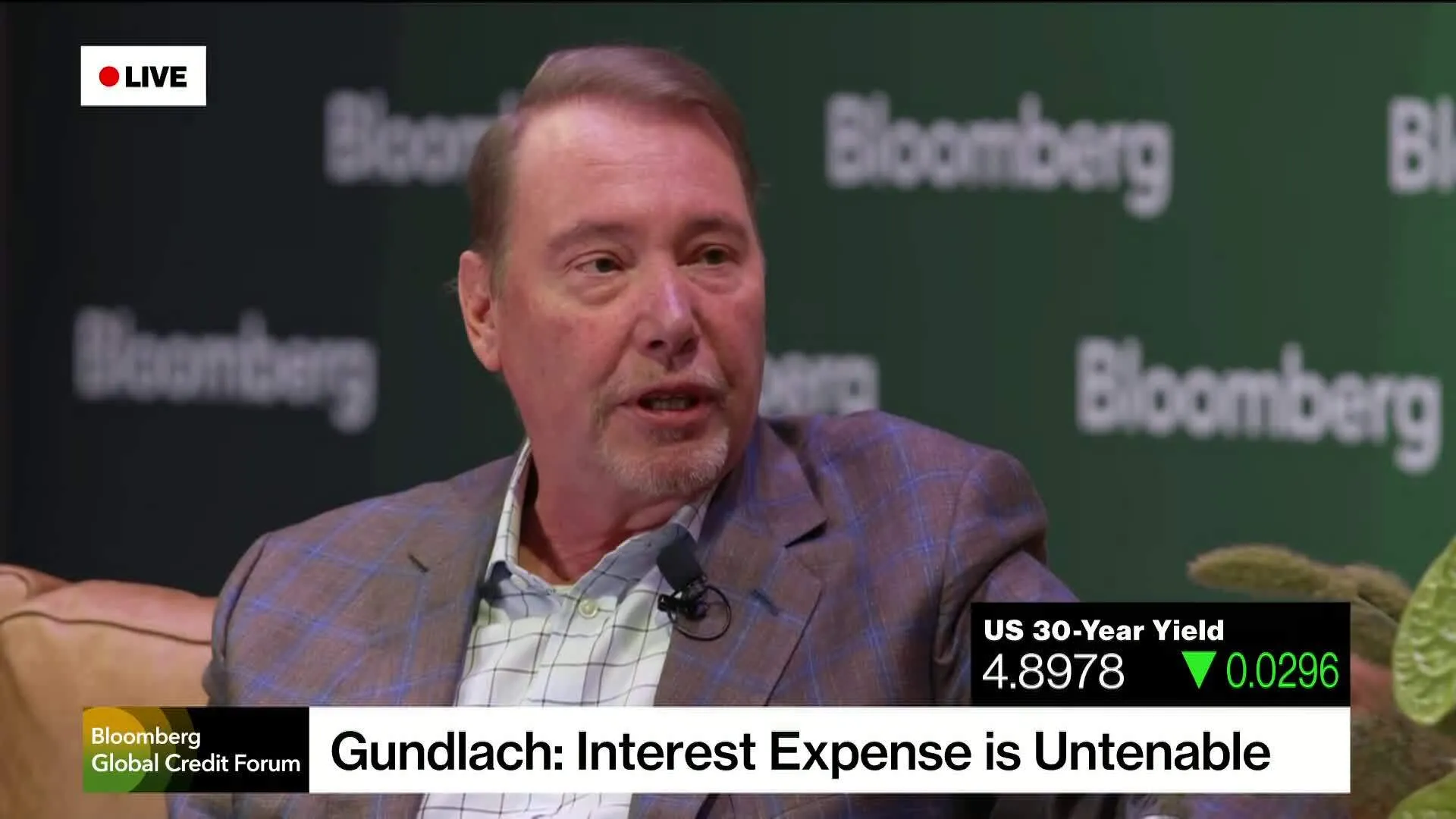 Watch Gundlach on Treasuries, Gold, Fed, AI, Private Credit, Trump ...