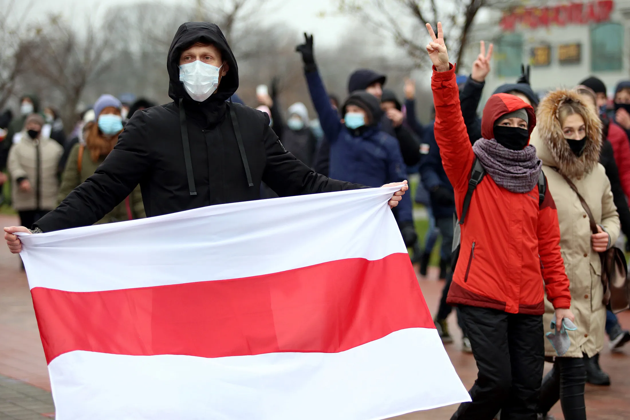 More Than 300 Detained By Police in Belarus Protests - Bloomberg