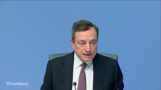 Draghi Signals Bank-Loan Tool Is ECB’s First Defense to Slowdown ...