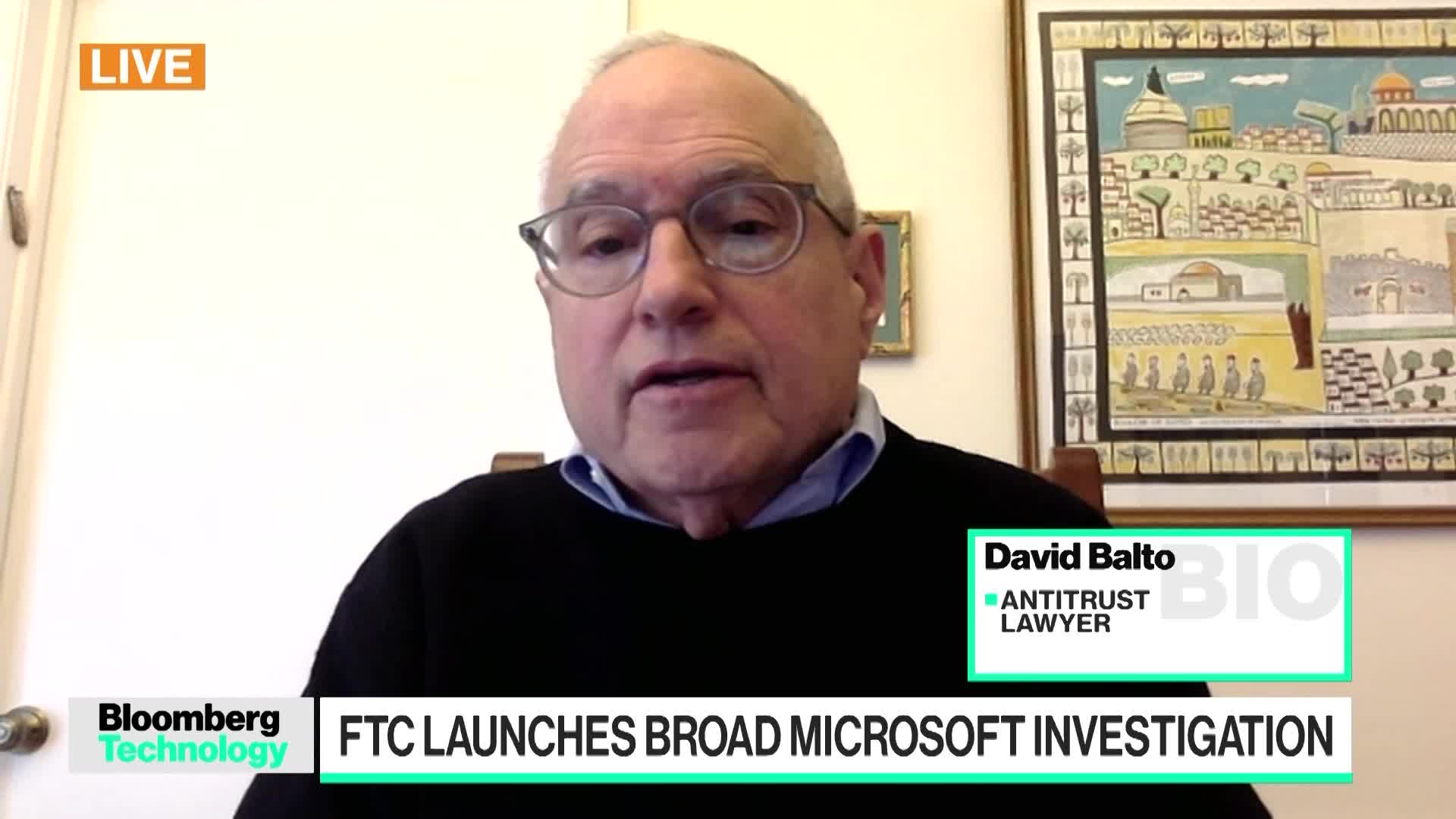 Watch Microsoft Is in the FTC Crosshairs - Bloomberg