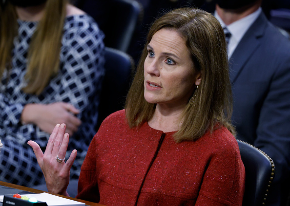 Amy Barrett's Allly at Hearings Is Ruth Bader Ginsburg - Bloomberg