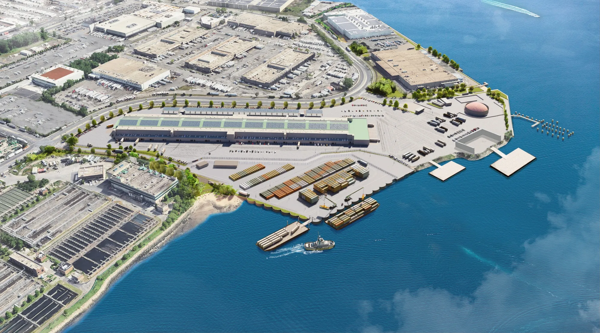 NYC Plans New Bronx Marine Terminal on Site of Old Jail Barge - Bloomberg