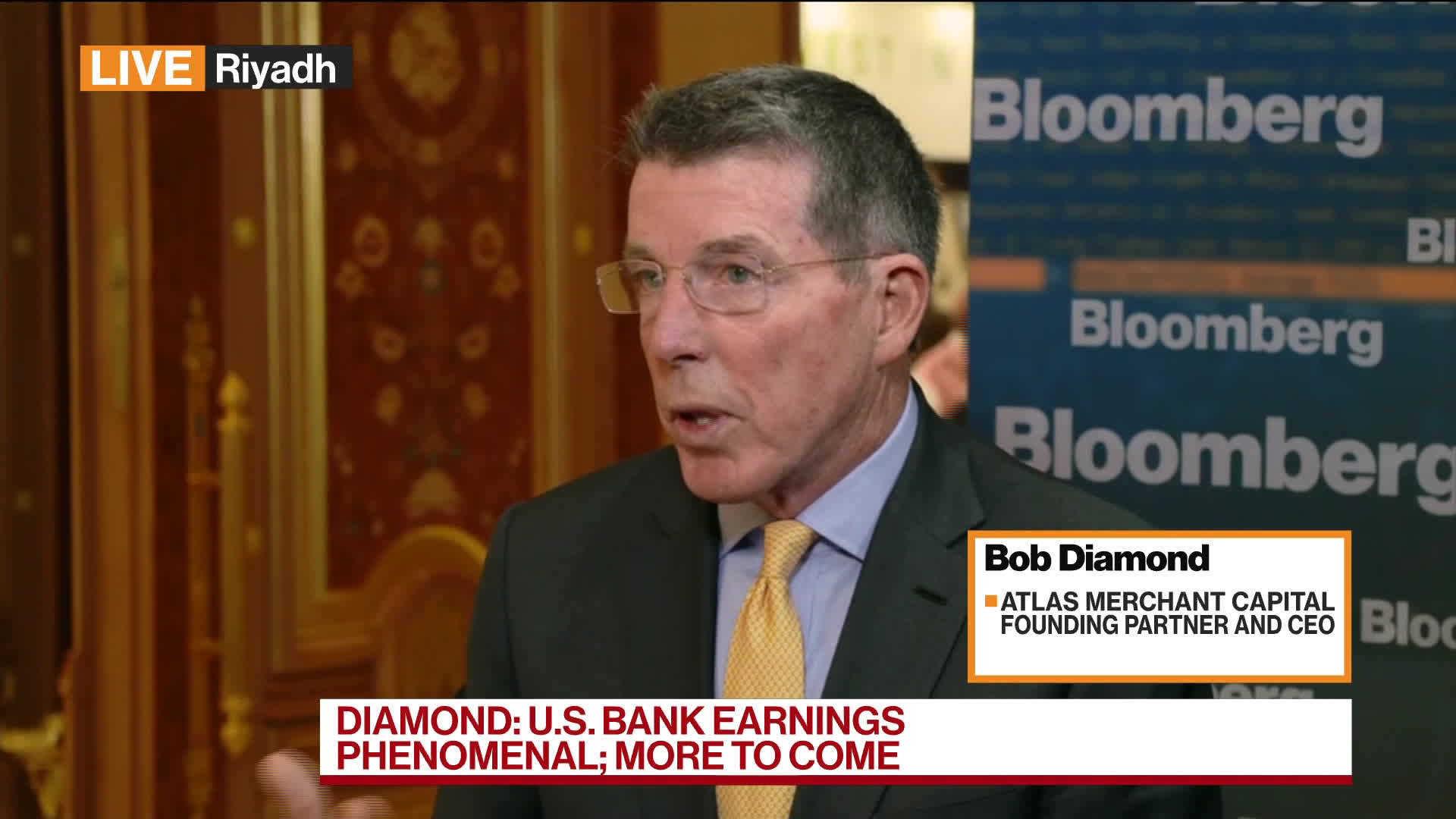 Watch U.S. Banks ‘Almost Like an Oligopoly,’ Bob Diamond Says - Bloomberg