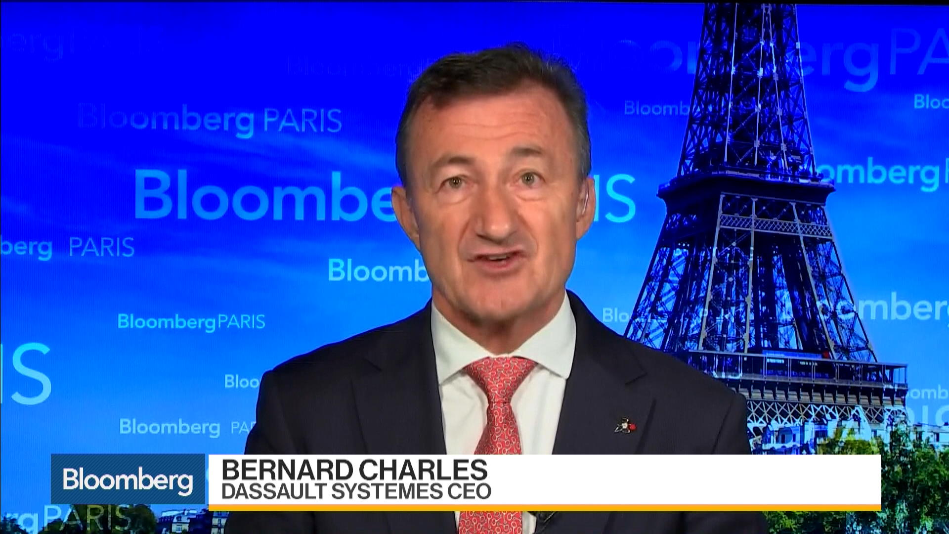 Watch Dassault Systemes' CEO: Confident in Company's Forecast - Bloomberg