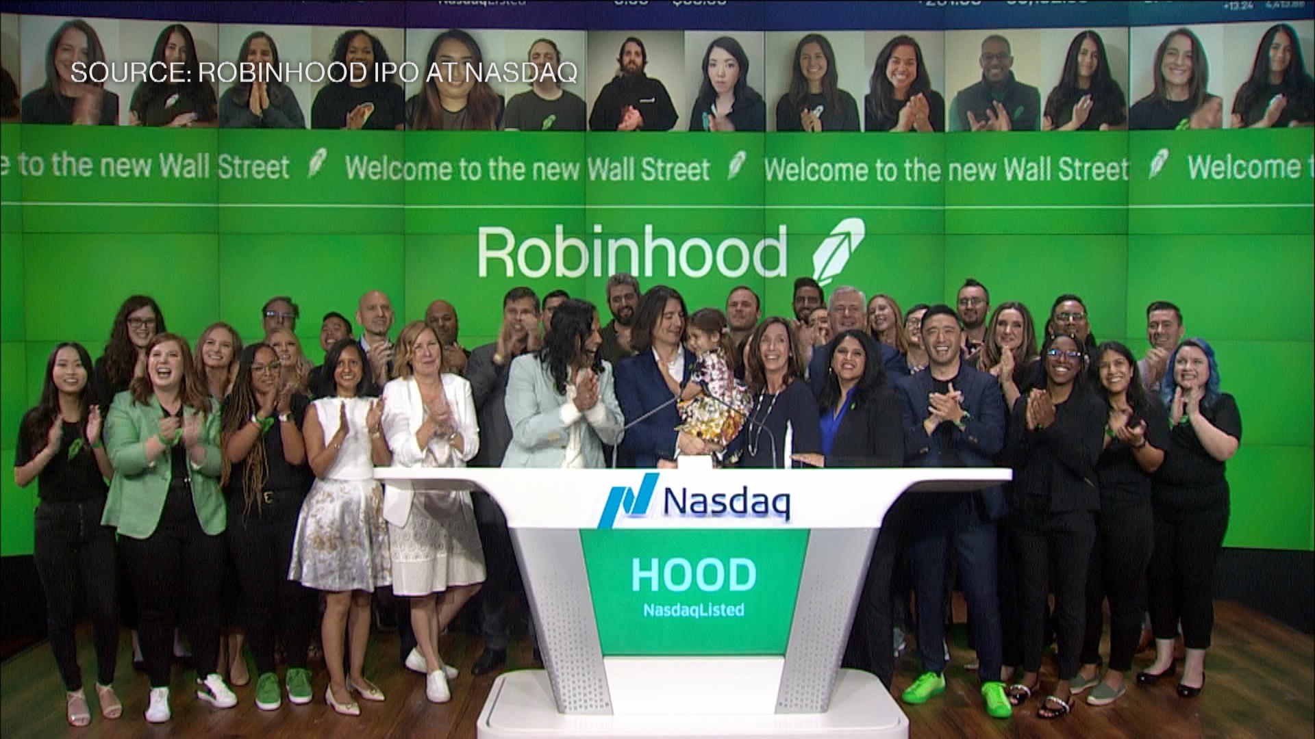 Watch Watch: Robinhood CEO Rings Nasdaq Opening Bell to Mark IPO ...