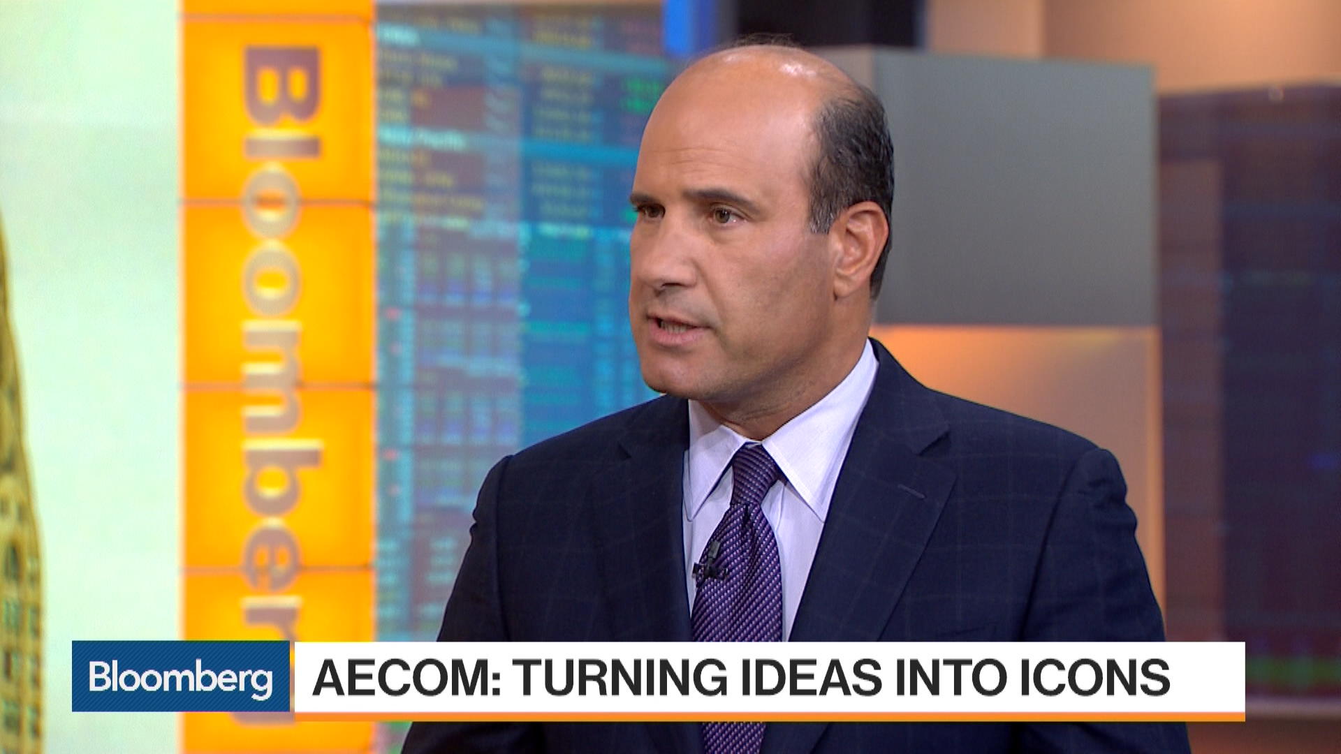 Watch AECOM CEO: Seeing New Capital Sources for Infrastructure - Bloomberg