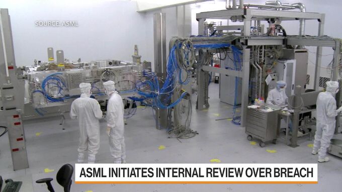ASML元従業員、半導体装置の技術情報システムからデータ不正流用 - Bloomberg
